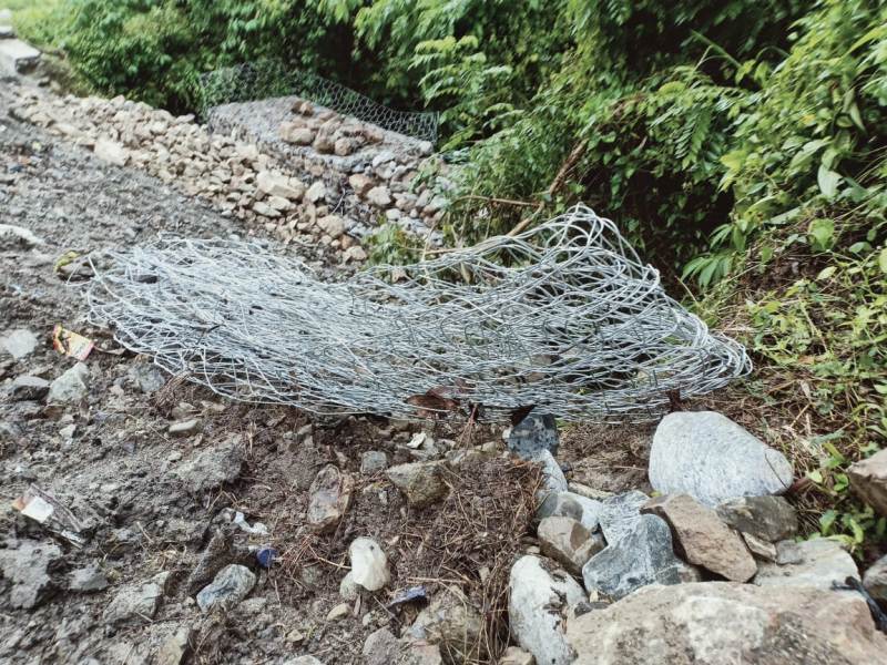 Diduga Gunakan Bronjong Manual dan Batu Mangga